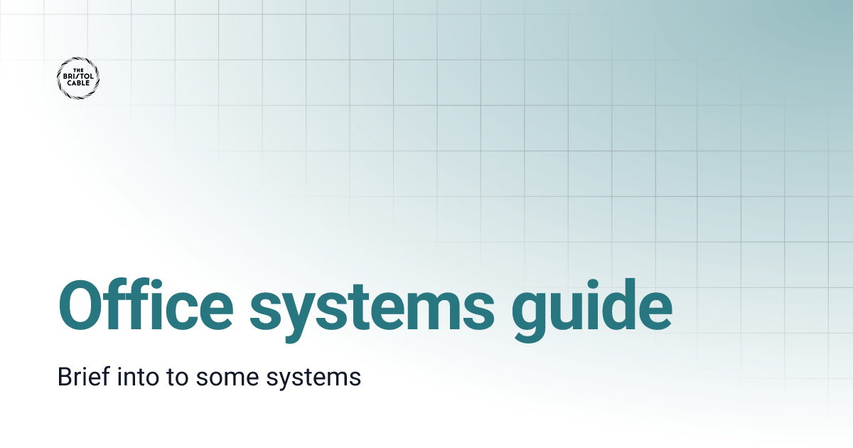 Office systems guide | Handbook